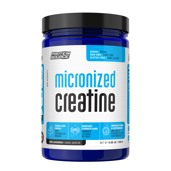 Micronized Creatine Monohydrate (400g) - Protein Source