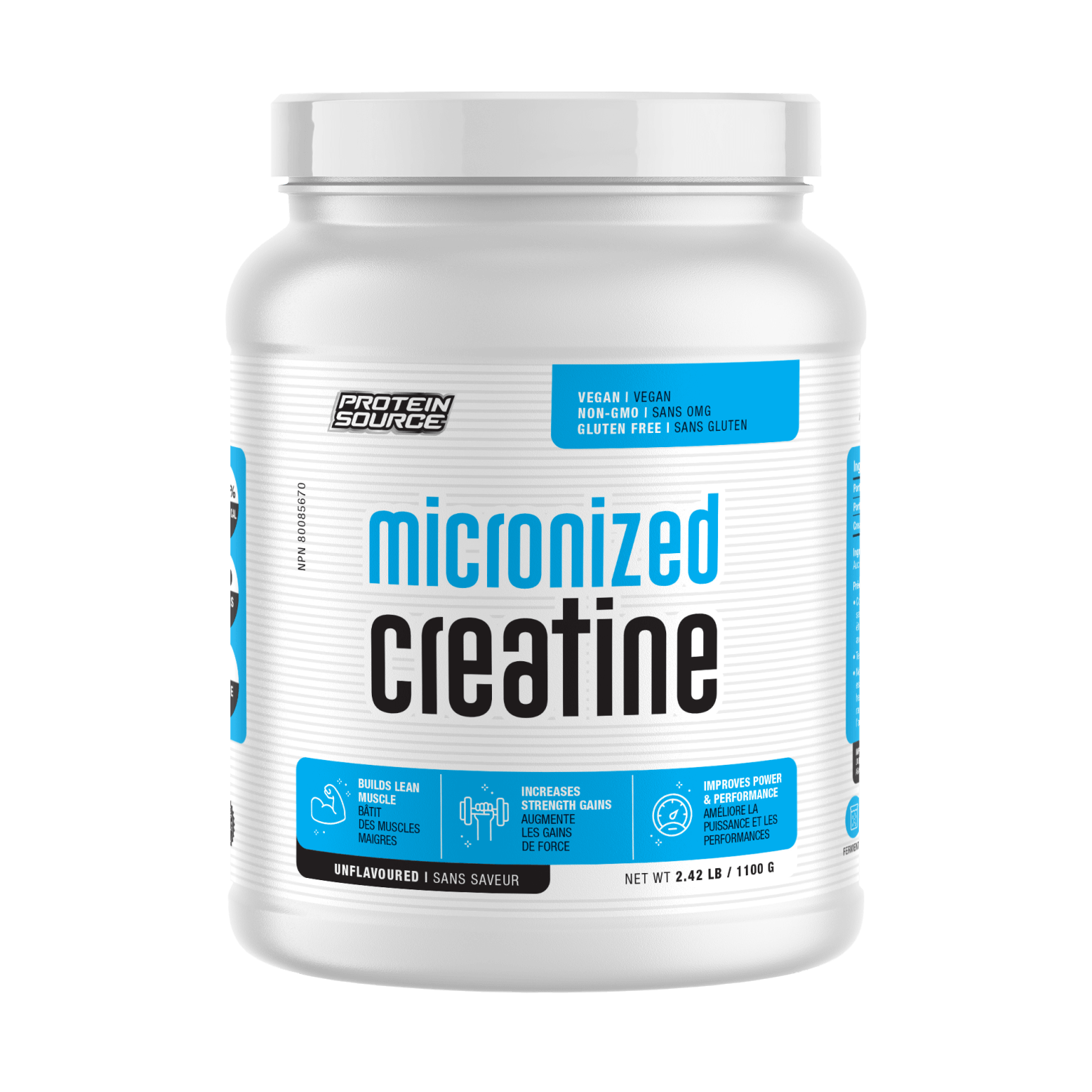 Micronized Creatine Monohydrate | Made in Canada & GMP Certified