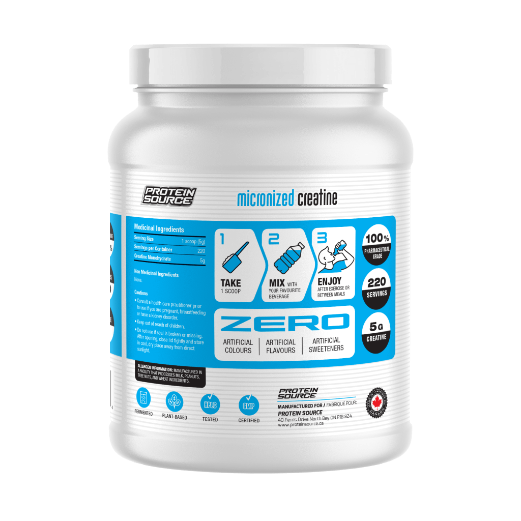 Micronized Creatine Monohydrate | Made in Canada & GMP Certified